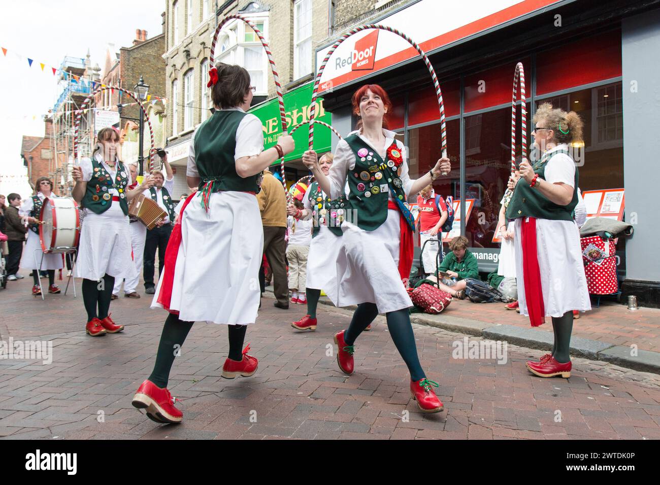 Morris dancer clog dancing hi-res stock photography and images - Alamy