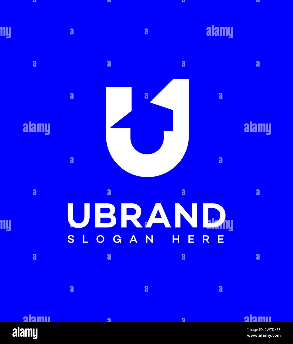 U Letter Logo Icon Brand Identity Sign. U Letter Symbol Template Stock ...