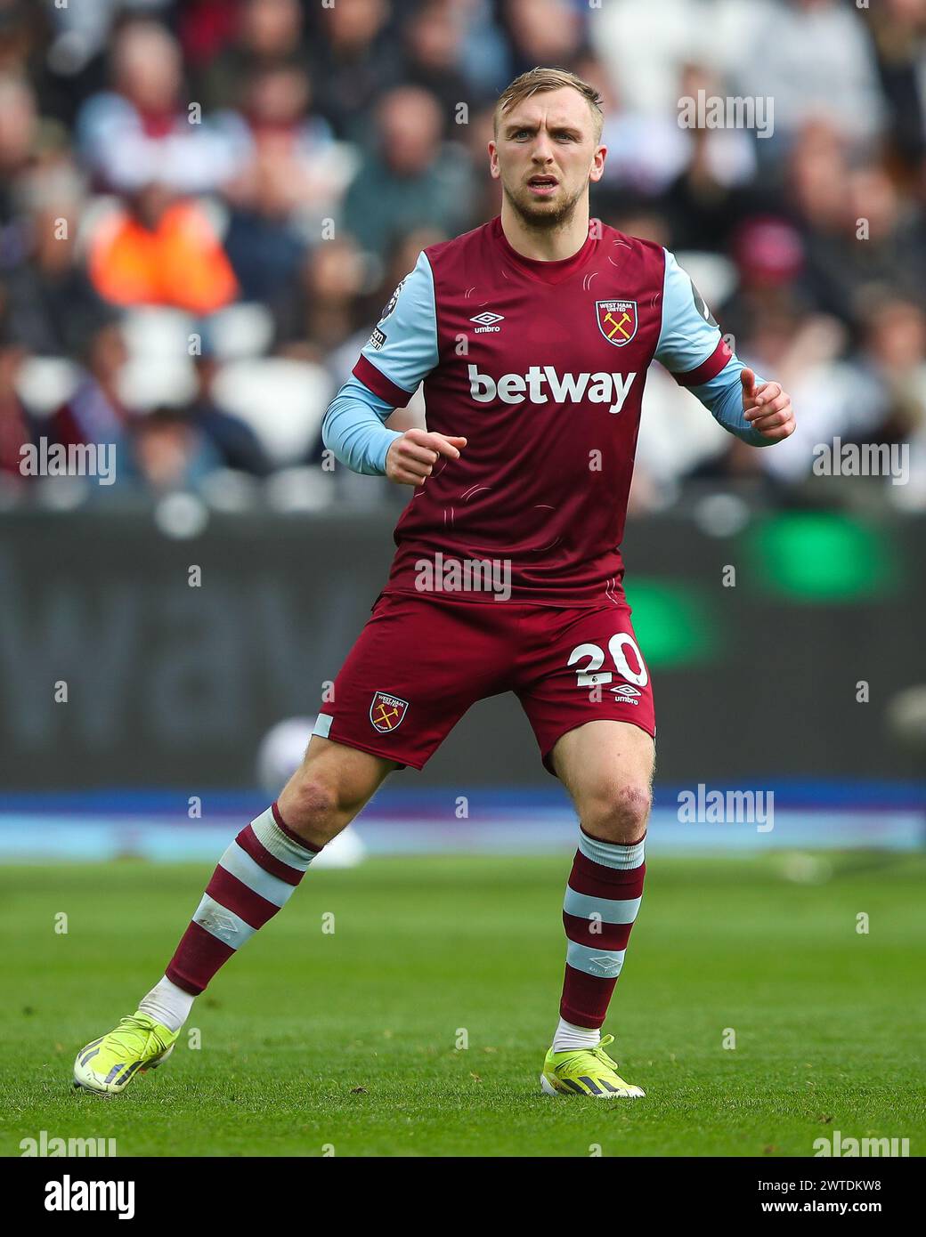 Jarrod Bowen Of West Ham United During The Premier League Match West