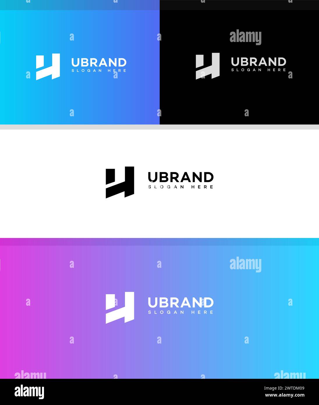 U Letter Logo Icon Brand Identity Sign. U Letter Symbol Template Stock ...