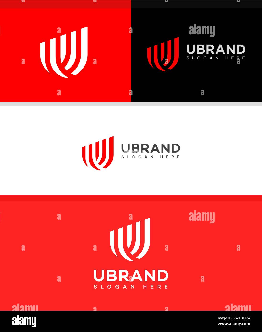 U Letter Logo Icon Brand Identity Sign. U Letter Symbol Template Stock ...
