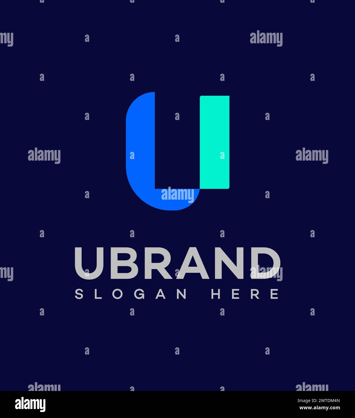 U Letter Logo Icon Brand Identity Sign. U Letter Symbol Template Stock ...