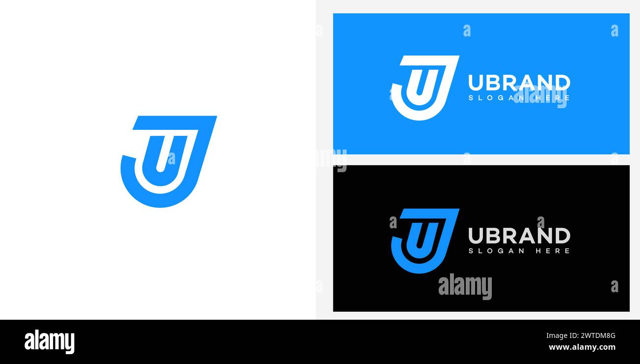 U Letter Logo Icon Brand Identity Sign. U Letter Symbol Template Stock ...