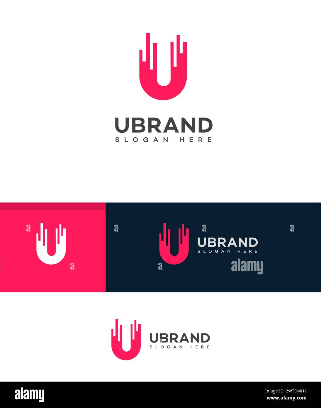 U Letter Logo Icon Brand Identity Sign. U Letter Symbol Template Stock ...