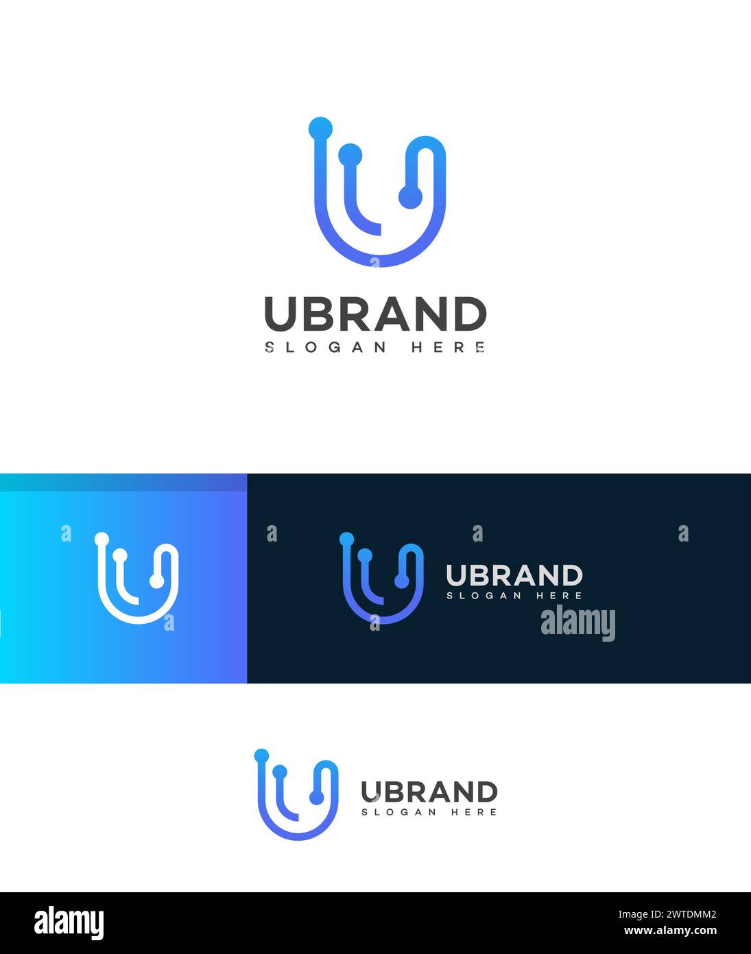 U Letter Logo Icon Brand Identity Sign. U Letter Symbol Template Stock ...