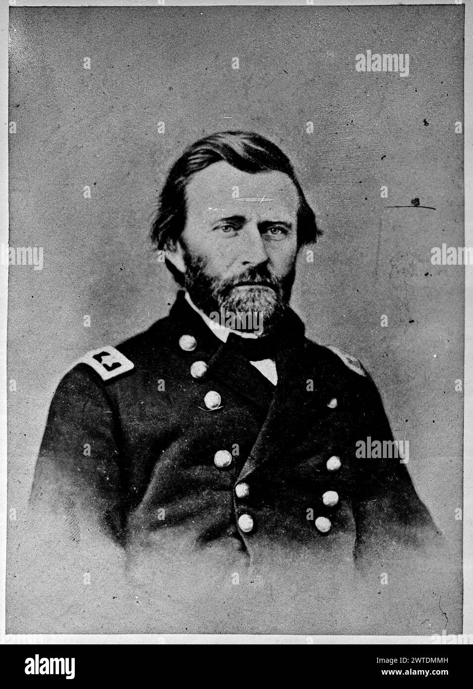 Portrait Gen. Ulysses S. Grant was an American military officer ...