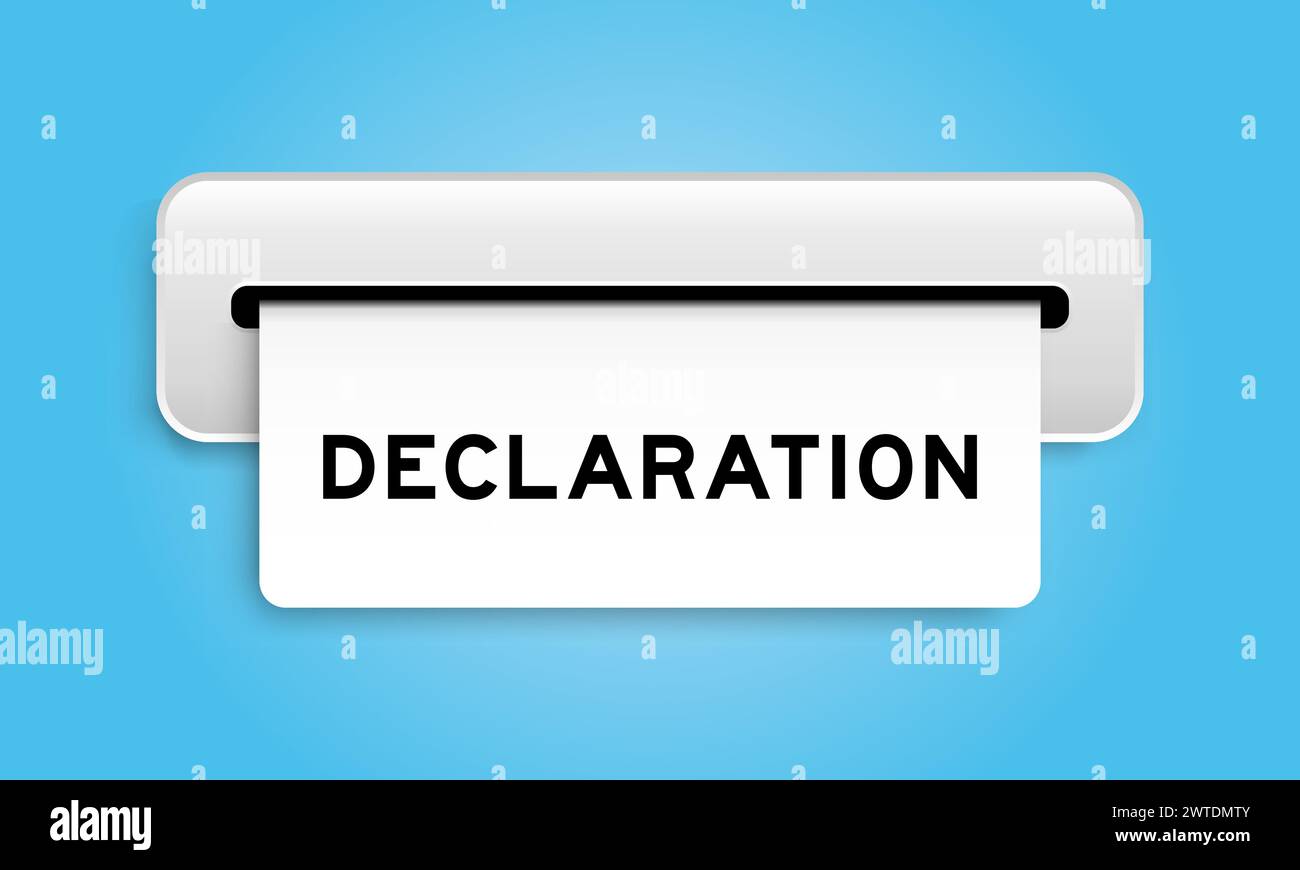 Proclamation of the word Stock Vector Images - Alamy