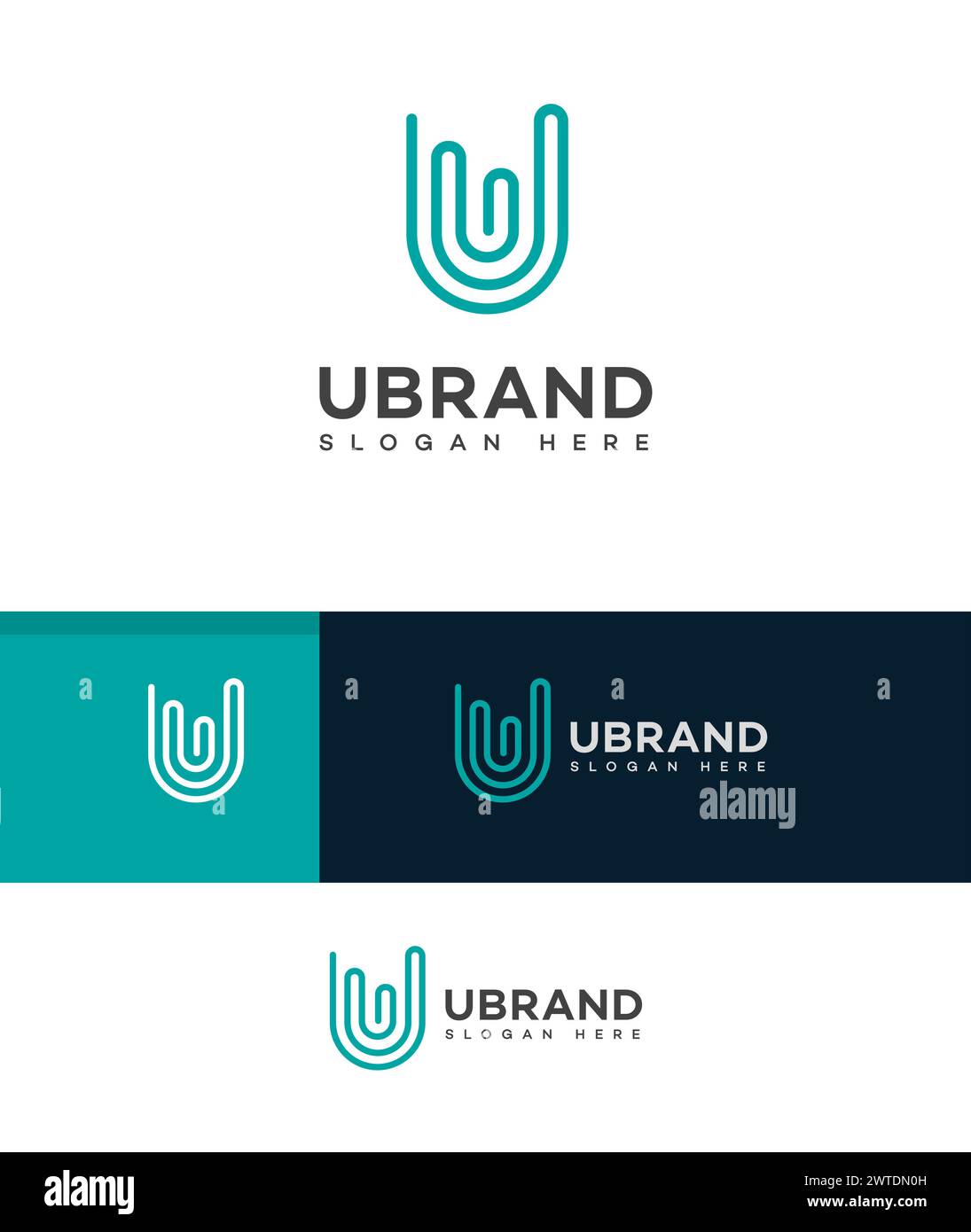 U Letter Logo Icon Brand Identity Sign. U Letter Symbol Template Stock ...