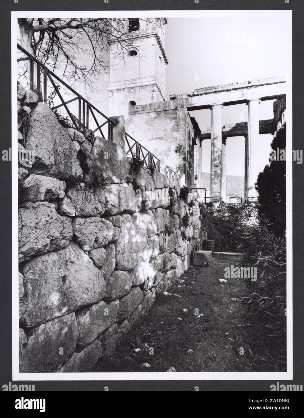 Lazio Latina Cori Temple of Hercules9. Hutzel, Max 1960-1990 Distant ...