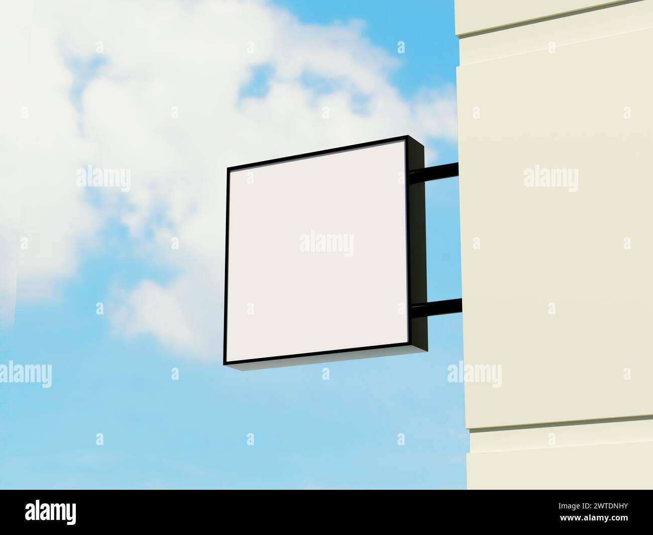 Store branding wall signs hi-res stock photography and images - Alamy