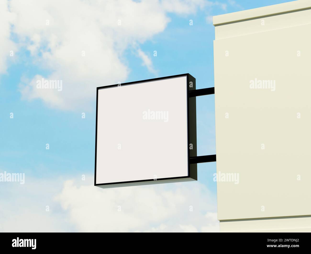 Store branding wall signs hi-res stock photography and images - Alamy