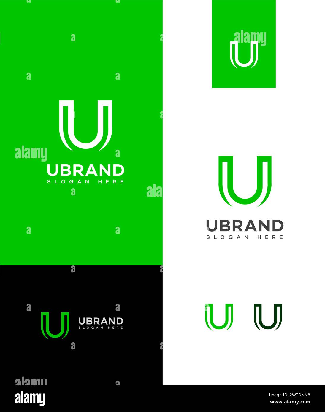 U Letter Logo Icon Brand Identity Sign. U Letter Symbol Template Stock ...