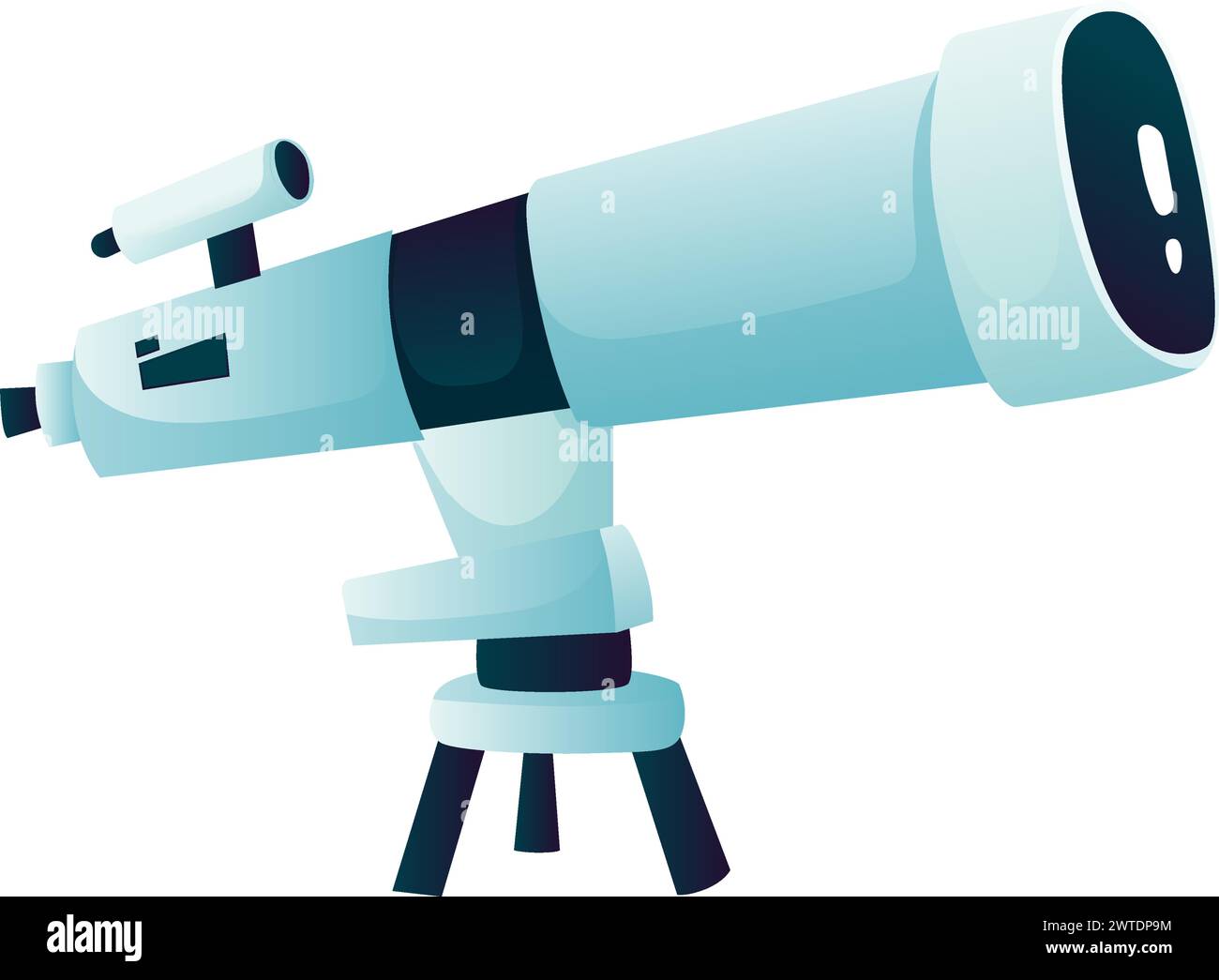 Cosmos optical large observation, telescope Stock Vector Image & Art ...