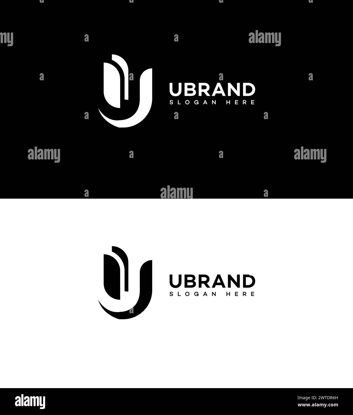 U Letter Logo Icon Brand Identity Sign. U Letter Symbol Template Stock ...