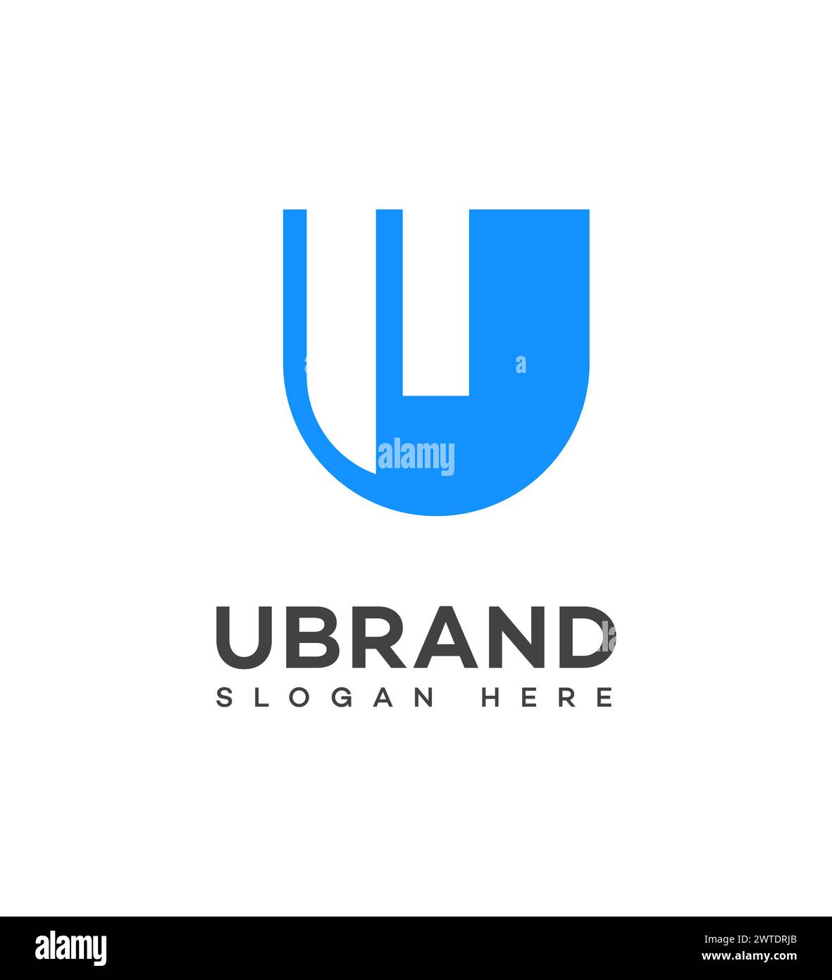 U Letter Logo Icon Brand Identity Sign. U Letter Symbol Template Stock ...