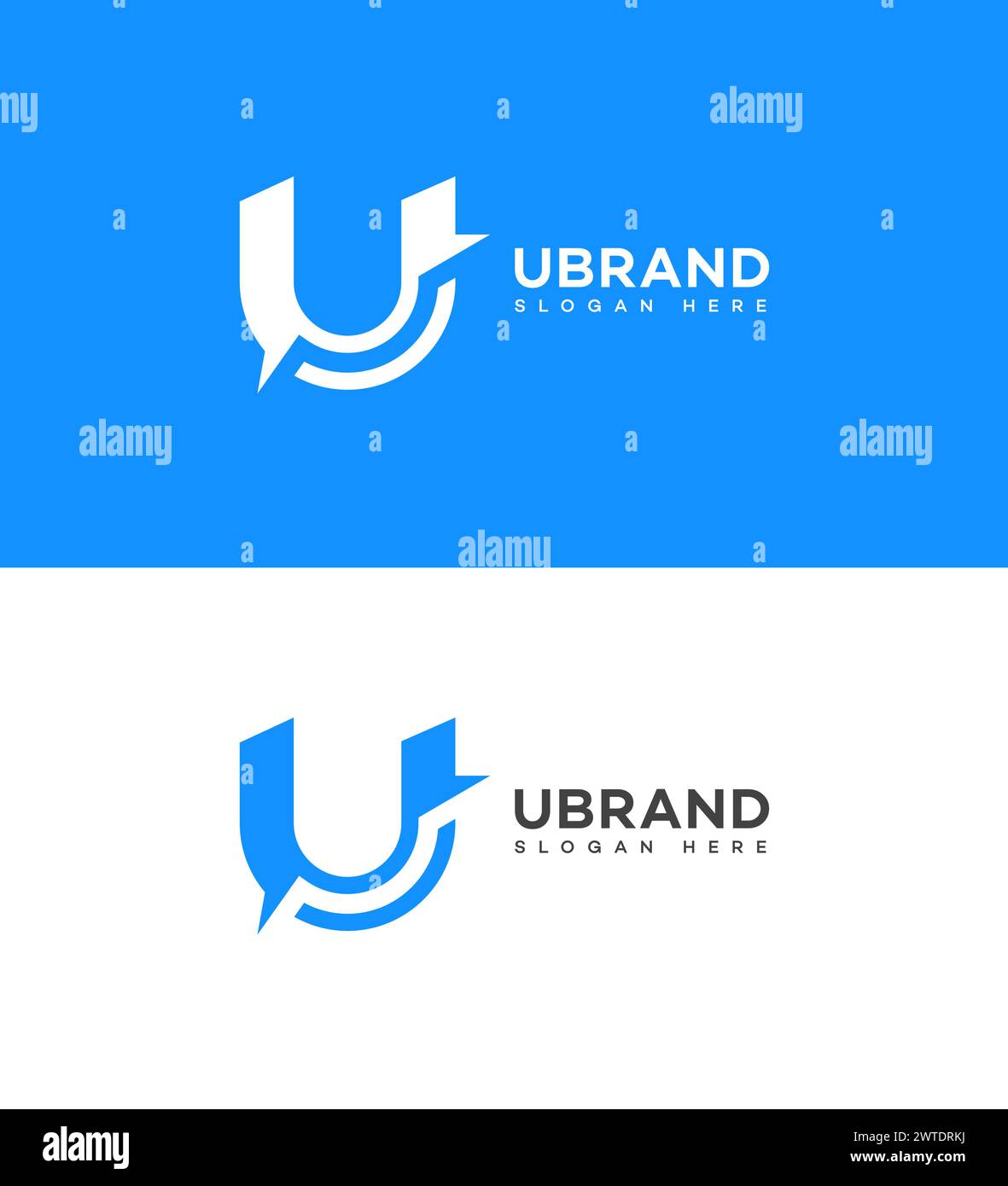 U Letter Logo Icon Brand Identity Sign. U Letter Symbol Template Stock ...