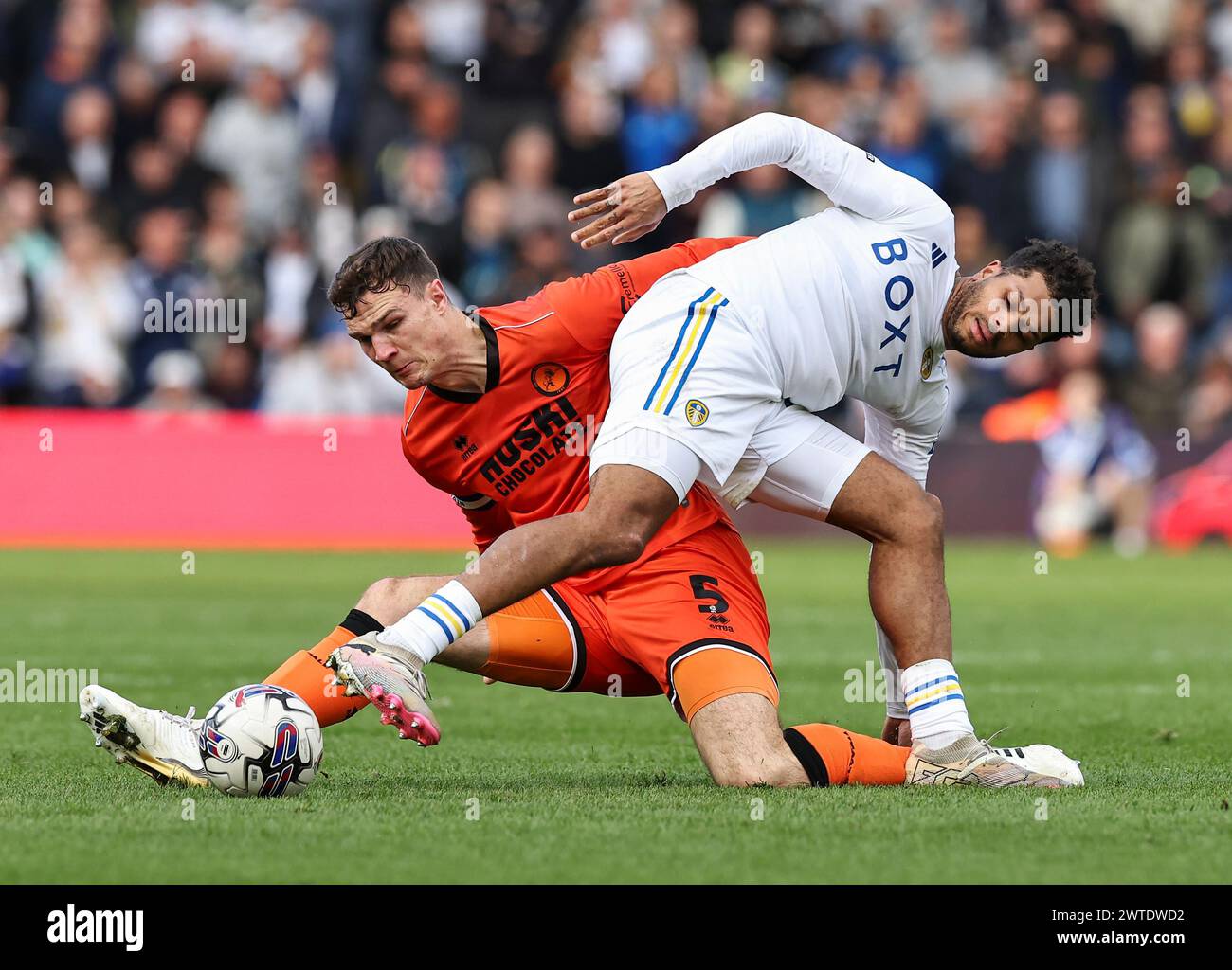 Elland Road, Leeds, Yorkshire, UK. 17th Mar, 2024. EFL Championship ...