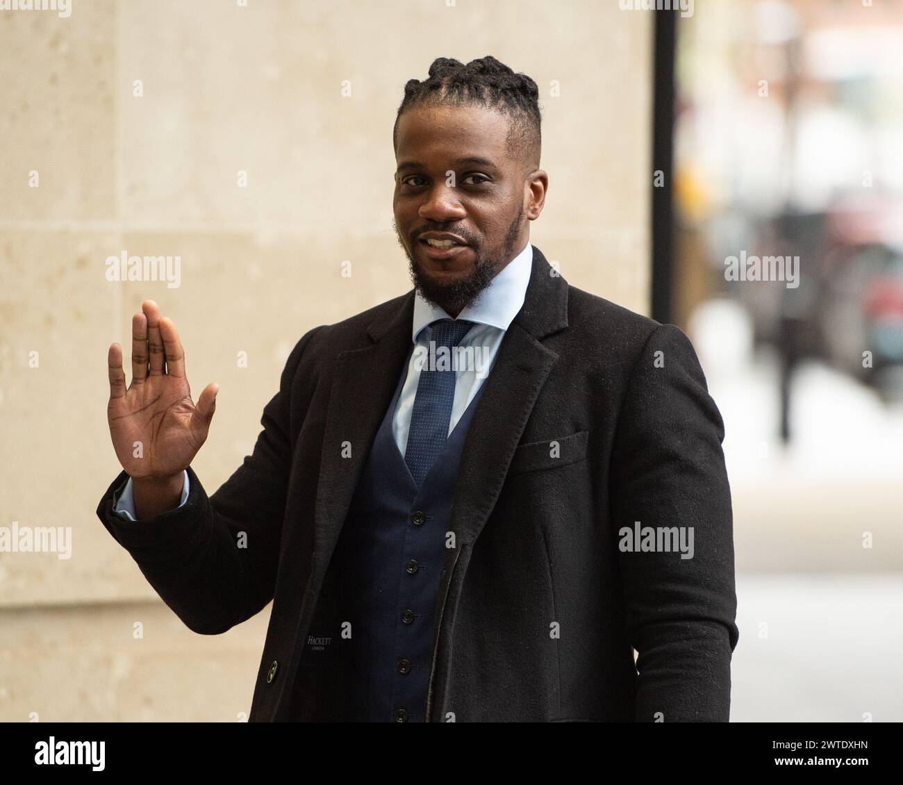 London, England, UK. 17th Mar, 2024. Former Conservative adviser SAMUEL KASUMU is seen outside ...