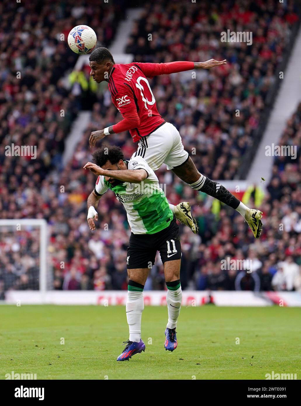Fa cup final 2024 man united rashford hi-res stock photography and ...