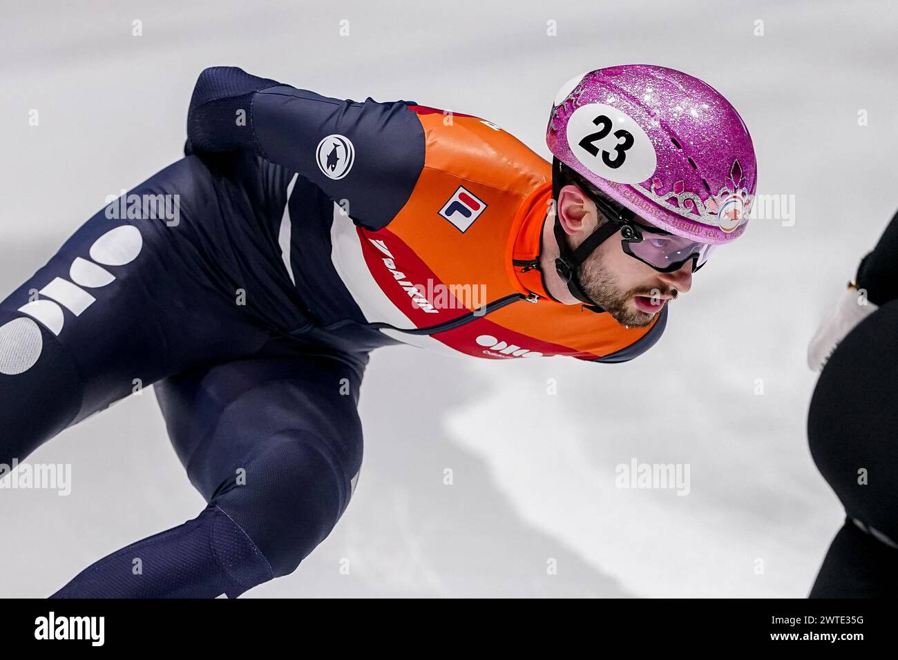 ROTTERDAM, NETHERLANDS - MARCH 17: Itzhak De Laat of The Netherlands ...