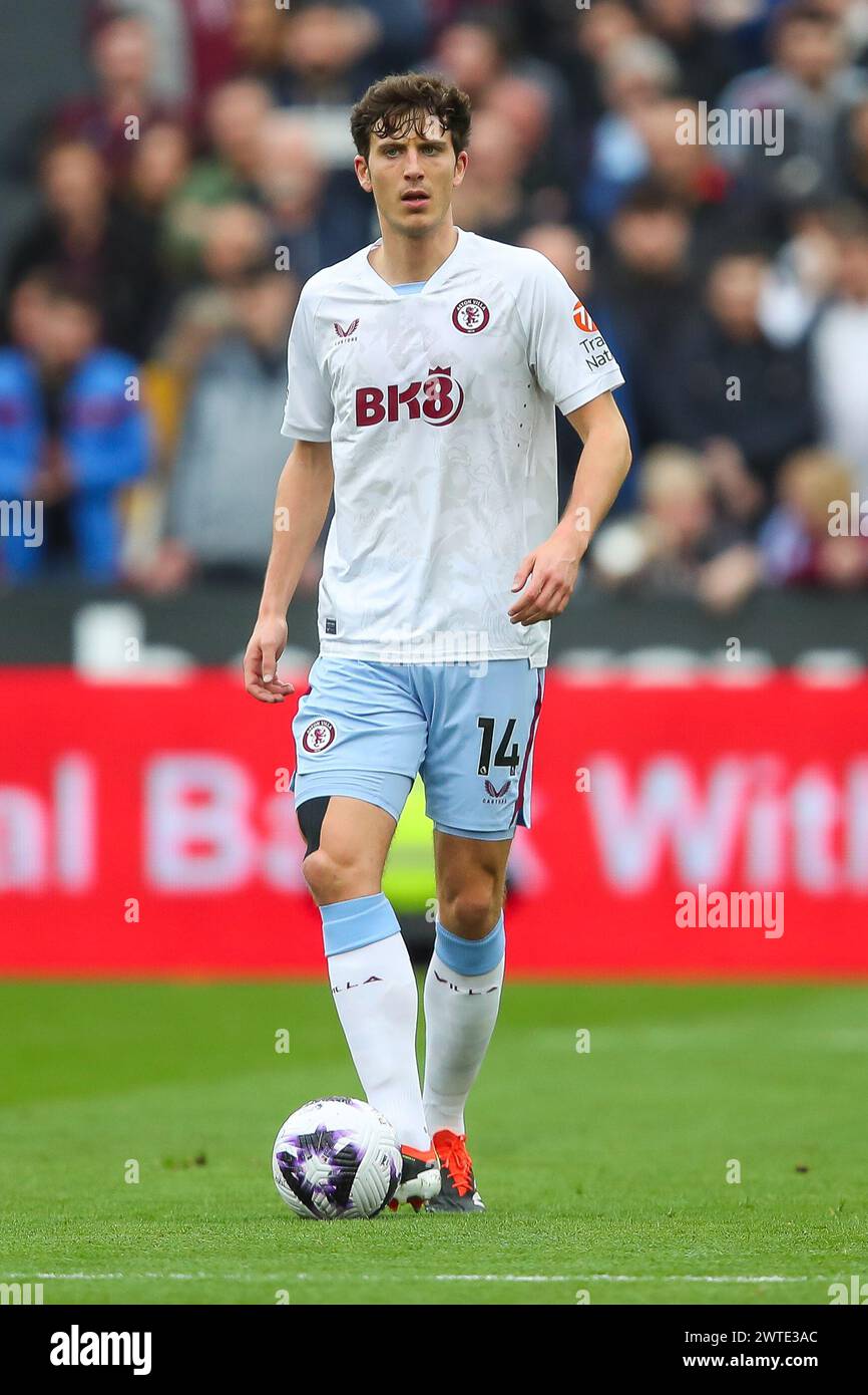 Pau Torres of Aston Villa in action during the Premier League match ...
