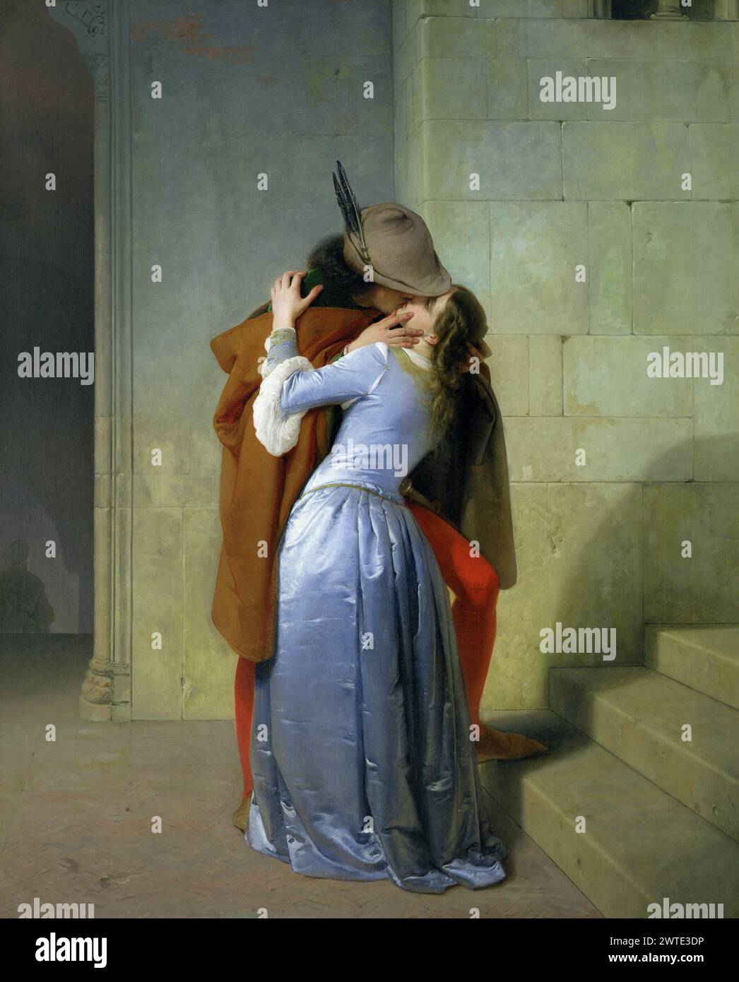 Italian painting kissing hi-res stock photography and images - Alamy