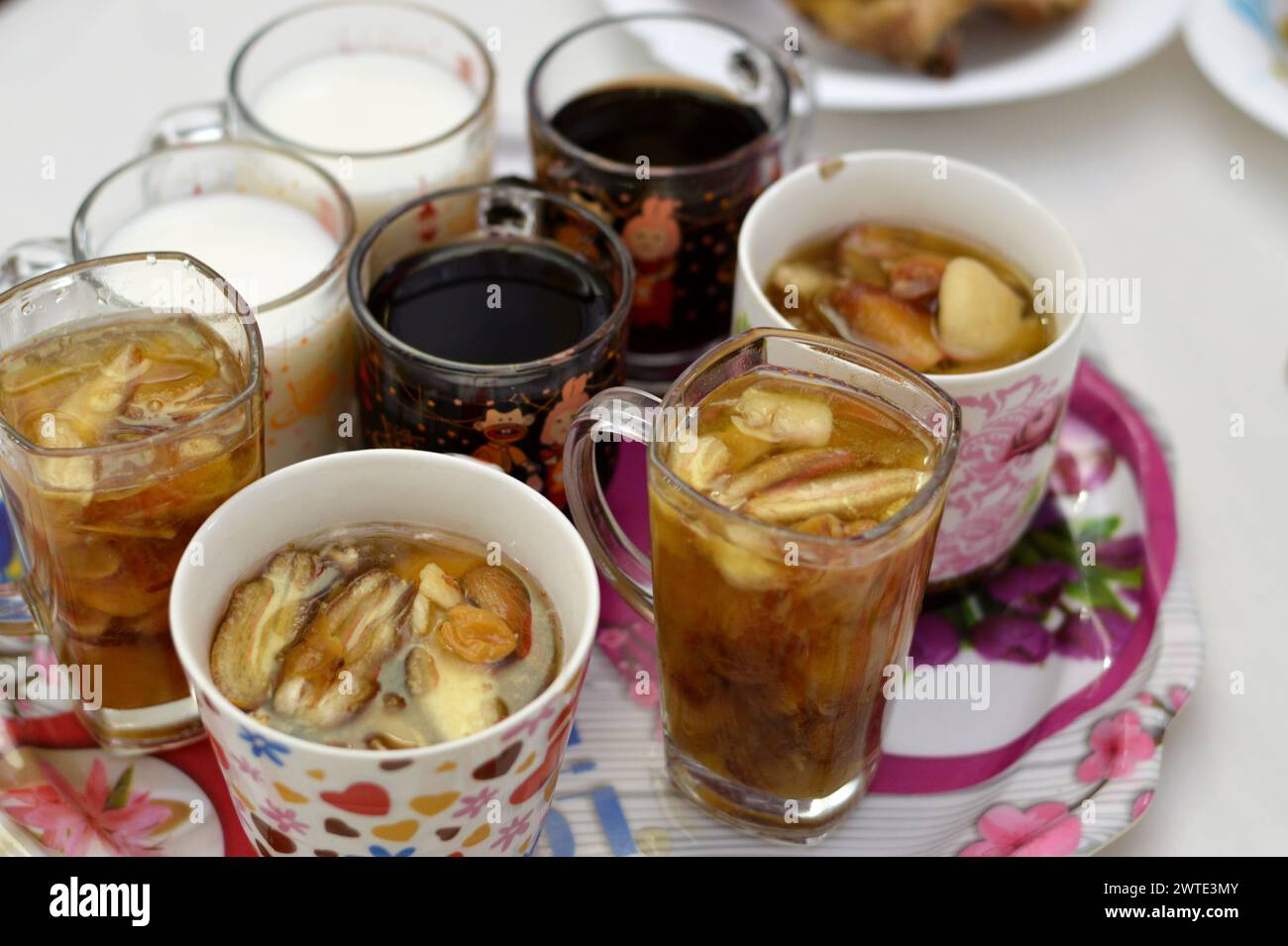 Tamarind, Sobia and Dried fruits compote, Traditional Khoshaf kushaf ...