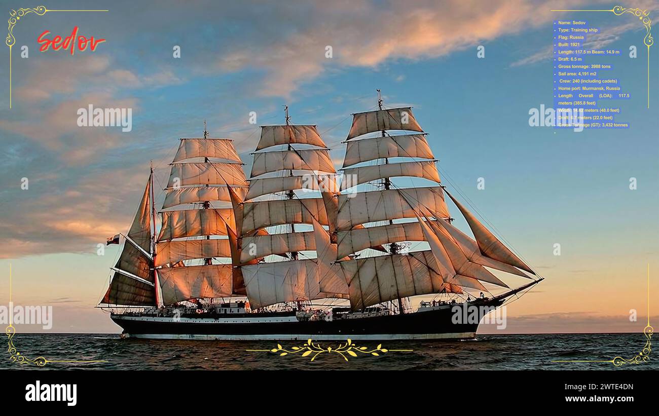 Sedov vessel built in hi-res stock photography and images - Alamy