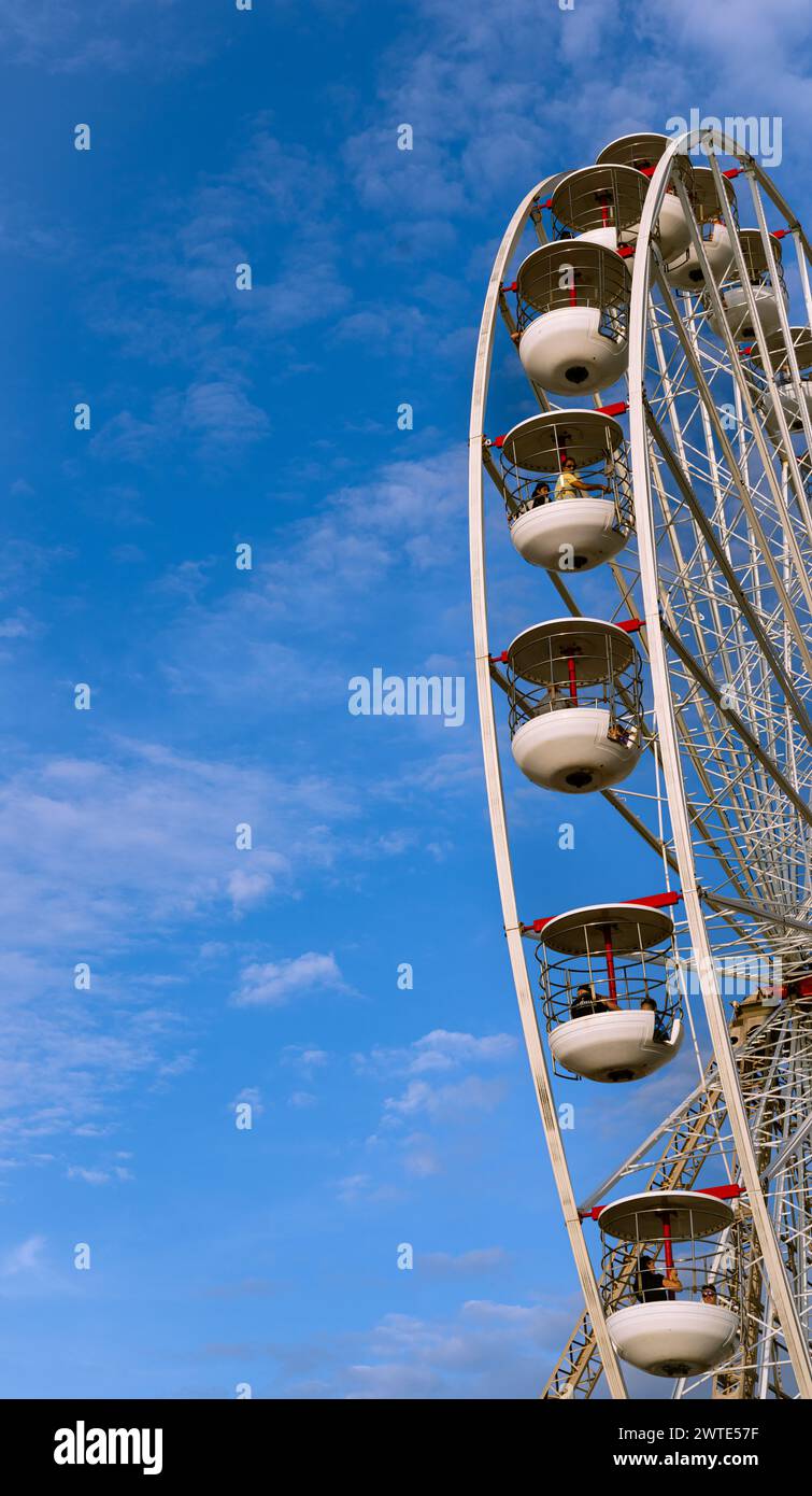 Blackpool Ferris Wheel Stock Photo - Alamy