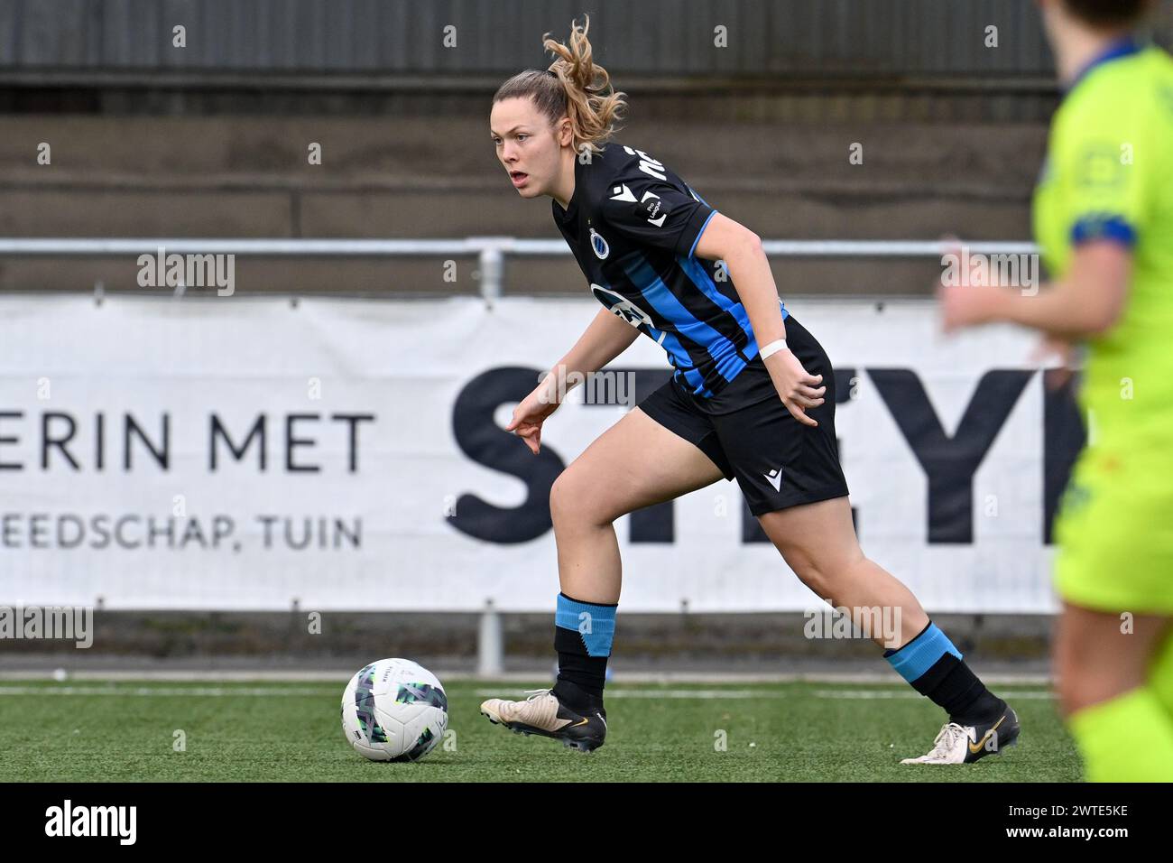 Caitlin Lievens (21) of Club YLA pictured during a female soccer game ...