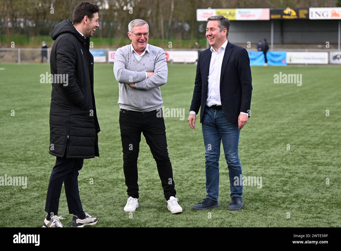 Aalter, Belgium. 16th Mar, 2024. Guilian Preud'homme, Leo Van Der Elst ...