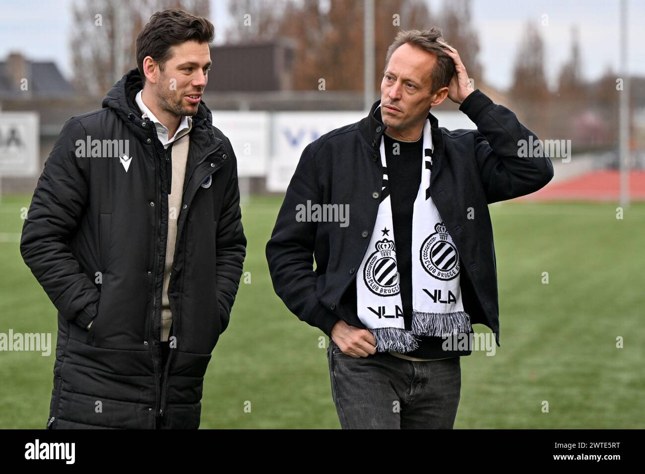 Aalter, Belgium. 16th Mar, 2024. Guilian Preud'homme and Bob Madou of ...
