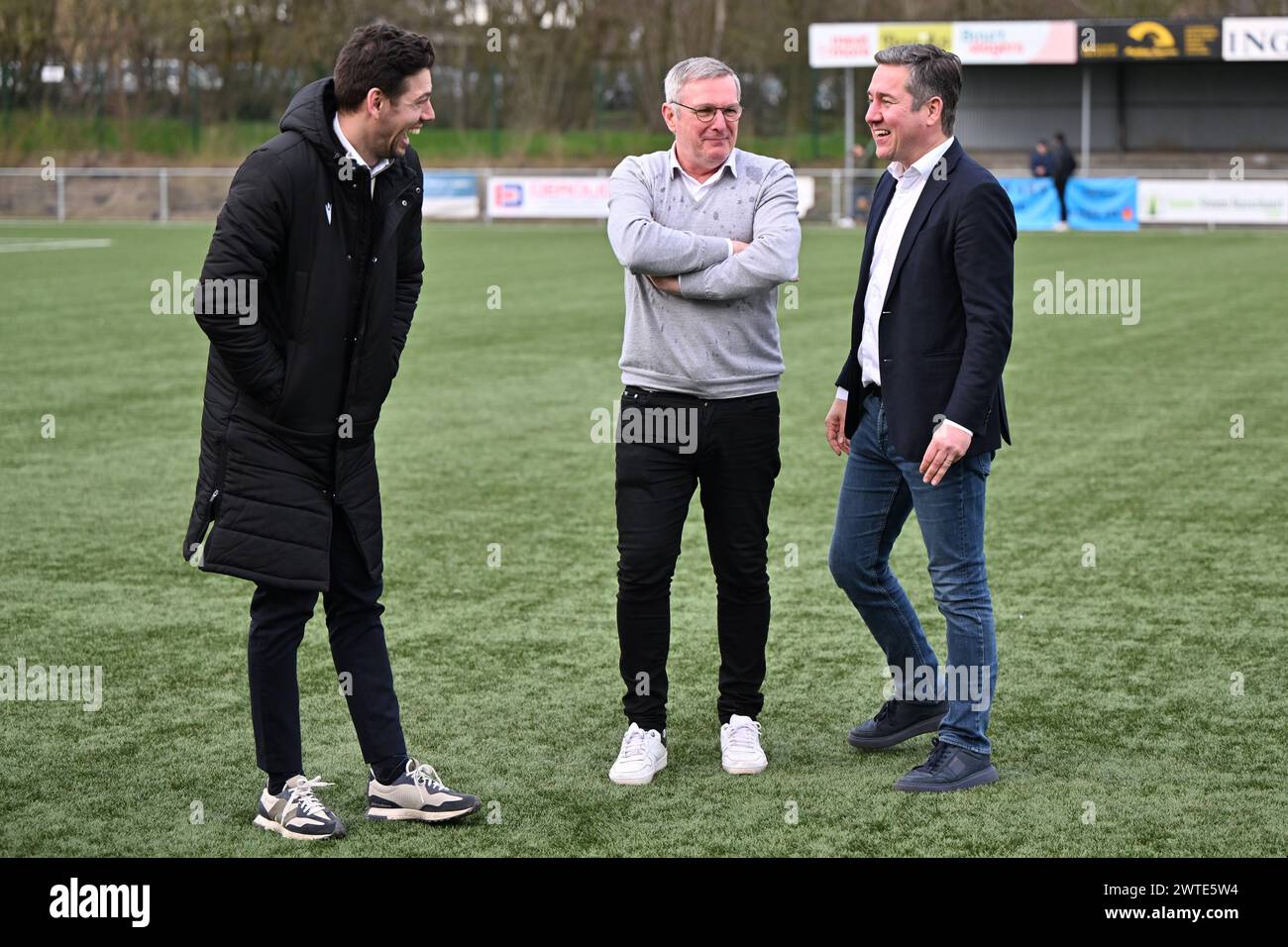 Aalter, Belgium. 16th Mar, 2024. Guilian Preud'homme, Leo Van Der Elst ...