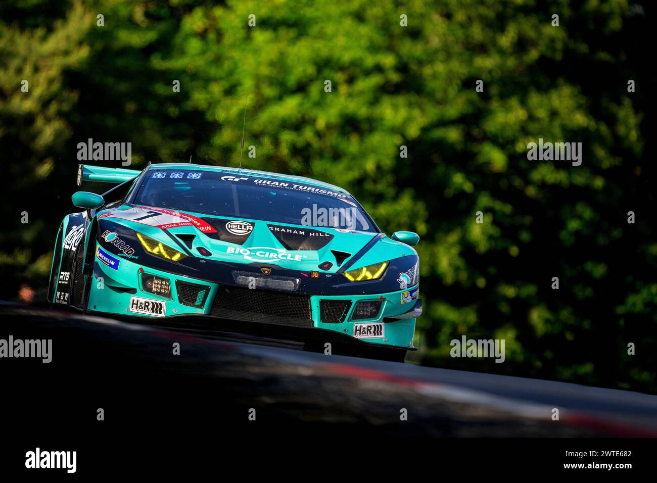Lamborghini Racing Car Stock Photo - Alamy