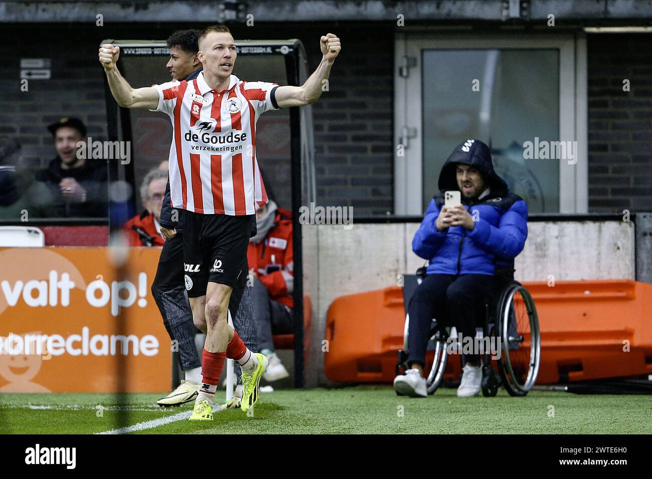 Rotterdam, Netherlands. 17th Mar, 2024. ROTTERDAM, 17-3-24, Stadium het ...