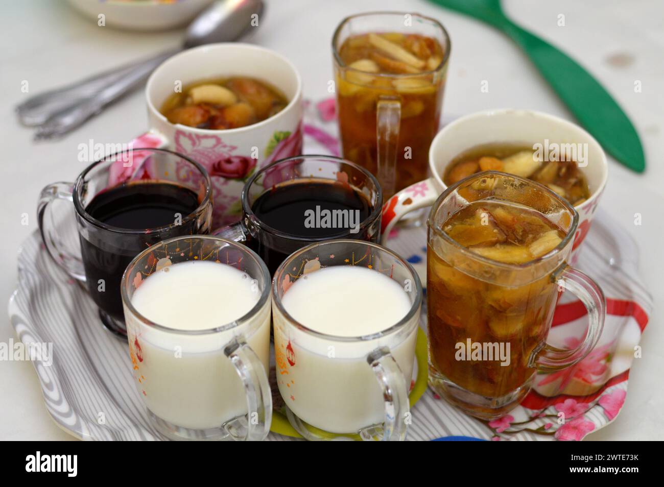 Tamarind, Sobia and Dried fruits compote, Traditional Khoshaf kushaf ...