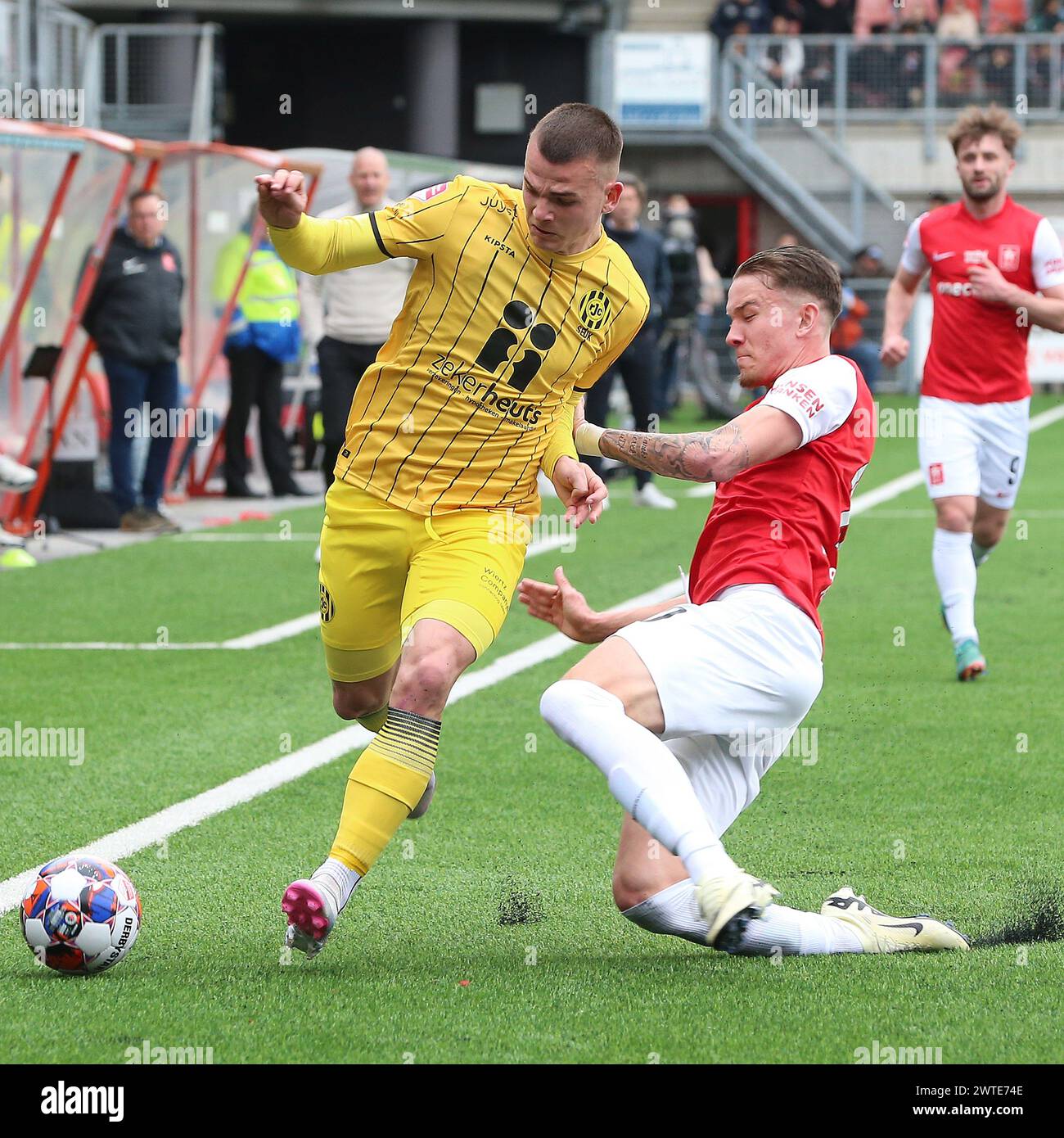 Maastricht, Nederland. 17th Mar, 2024. MAASTRICHT- football, 17-03-2024 ...