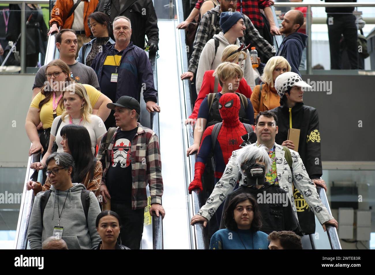Toronto comic con hi-res stock photography and images - Alamy