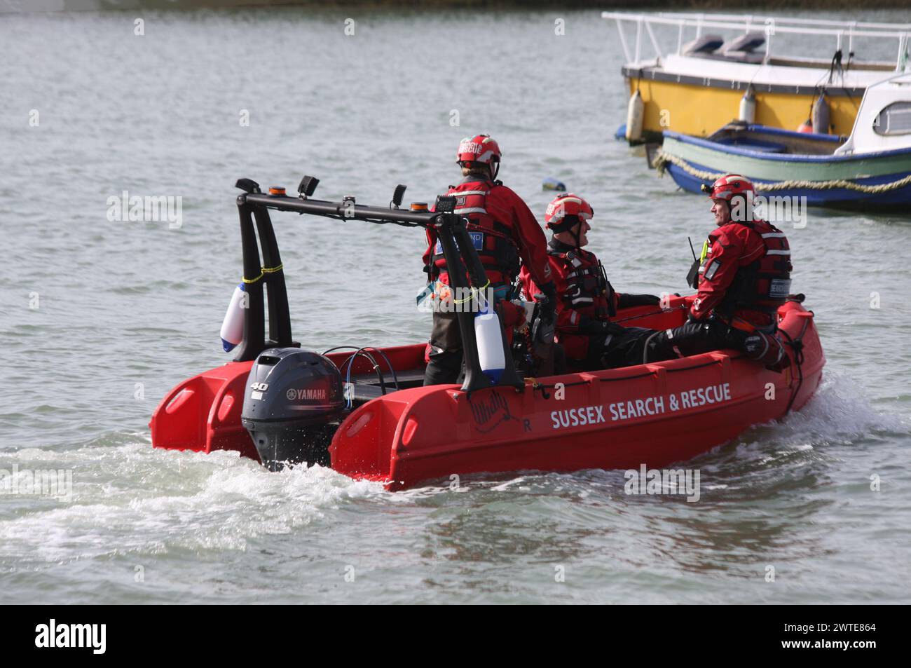 Fast rescue boat hi-res stock photography and images - Alamy