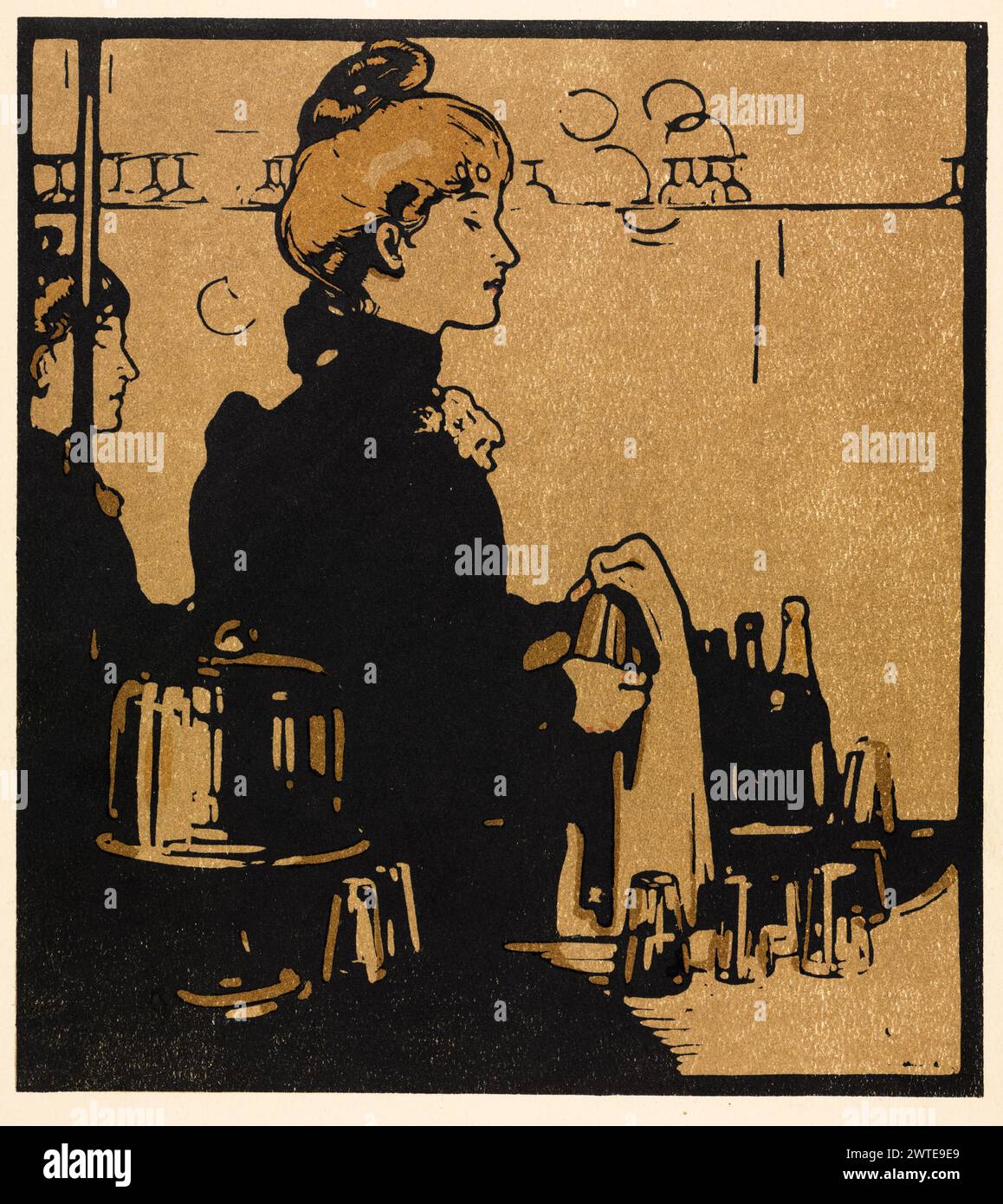 English barmaid hi-res stock photography and images - Alamy