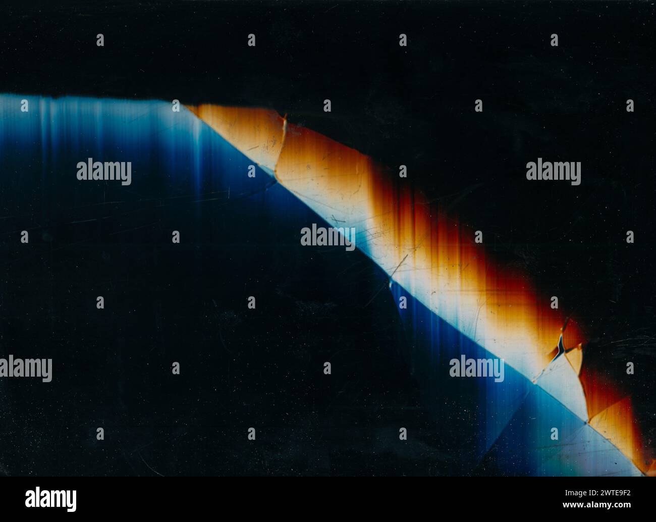 Cracked screen matrix distortion broken glass dust Stock Photo - Alamy