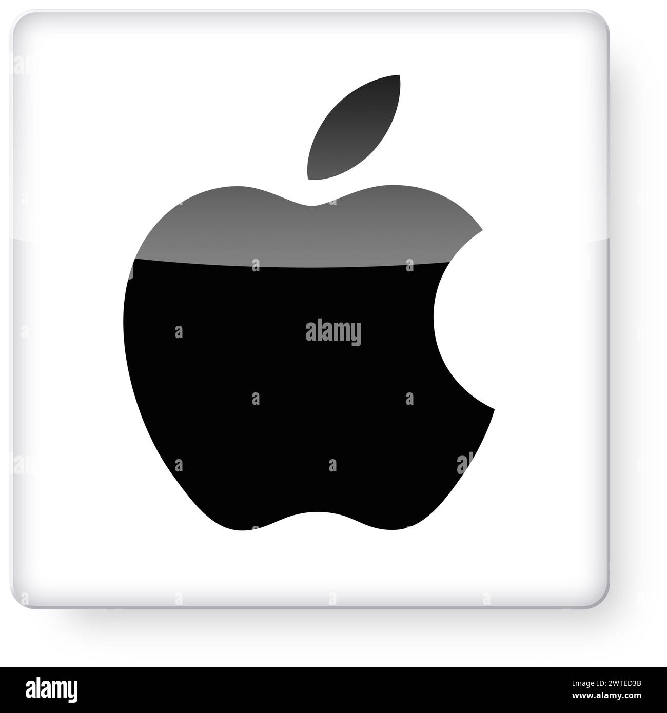 Apple app logo Cut Out Stock Images & Pictures - Alamy