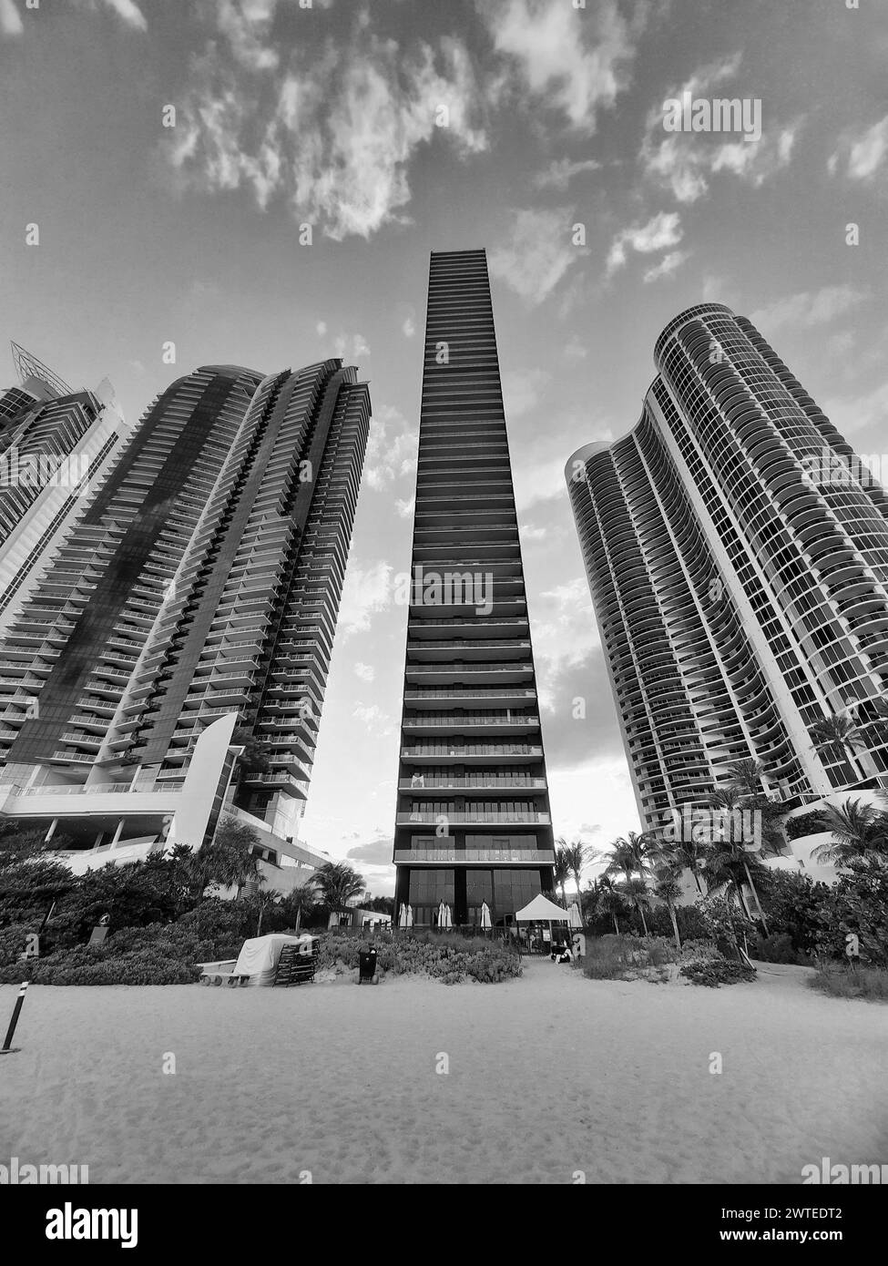 High rise urban houses Black and White Stock Photos & Images - Alamy