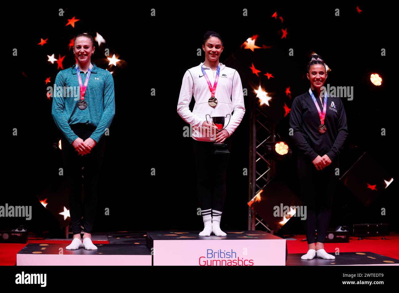 17th March 2024, M&S Bank Arena, Liverpool, England; British Gymnastics ...