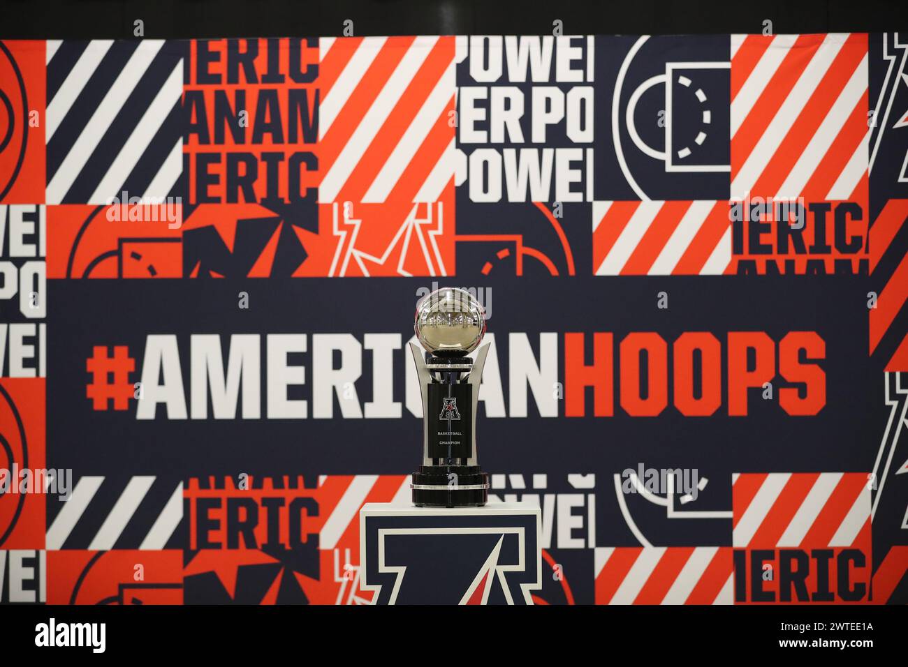 March 17, 2024, Fort Worth, Texas, USA: The trophy for the American ...