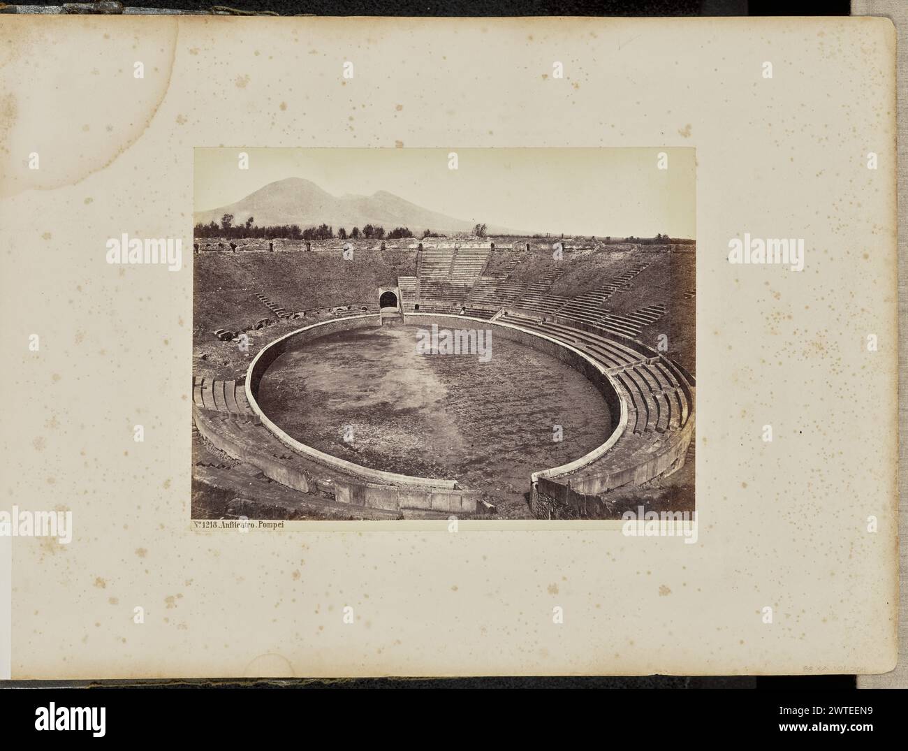 Anfiteatro. Pompei. Giorgio Sommer, photographer (Italian, born Germany ...