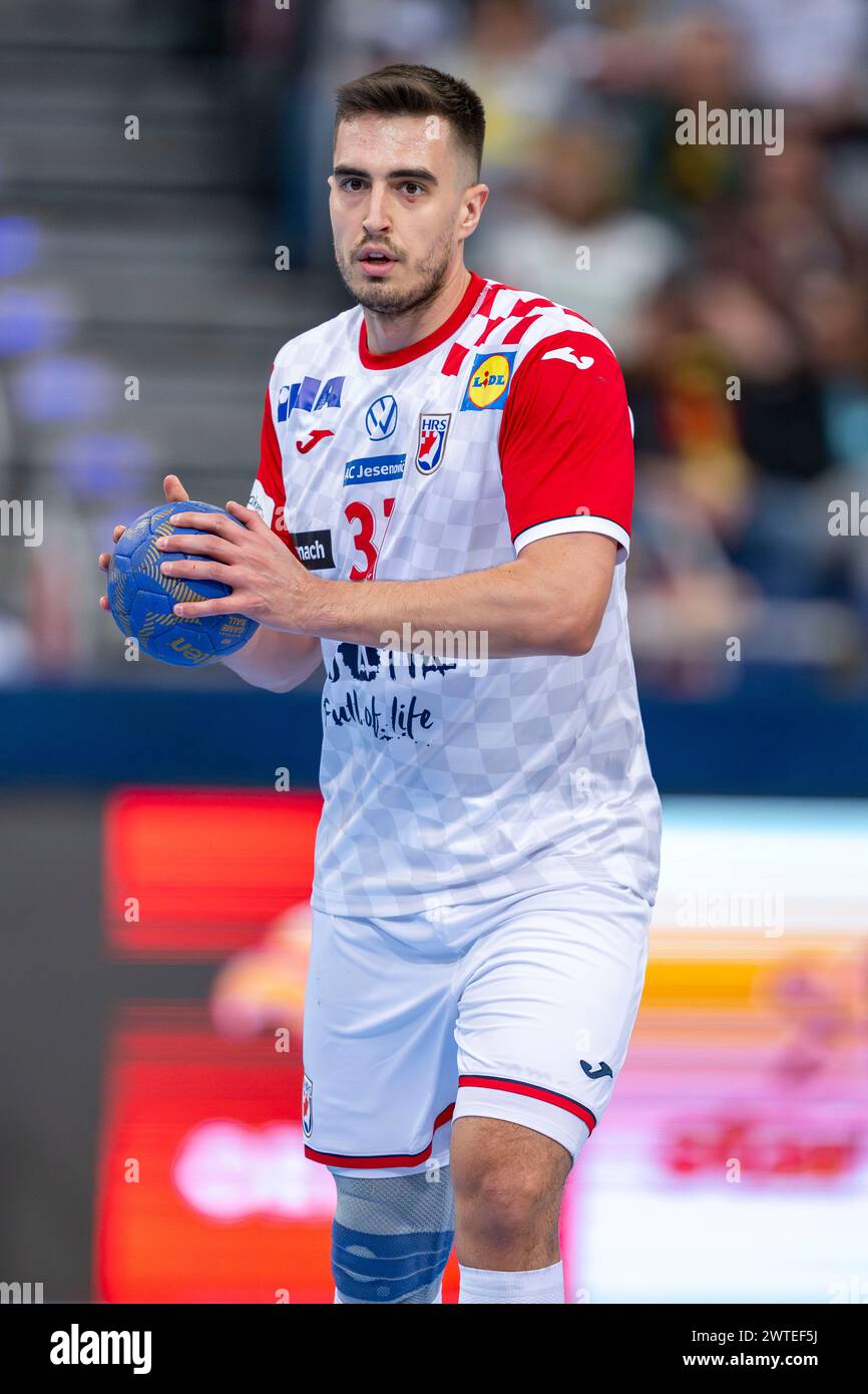 Hanover, Germany. 17th Mar, 2024. Handball: Olympic Qualification ...