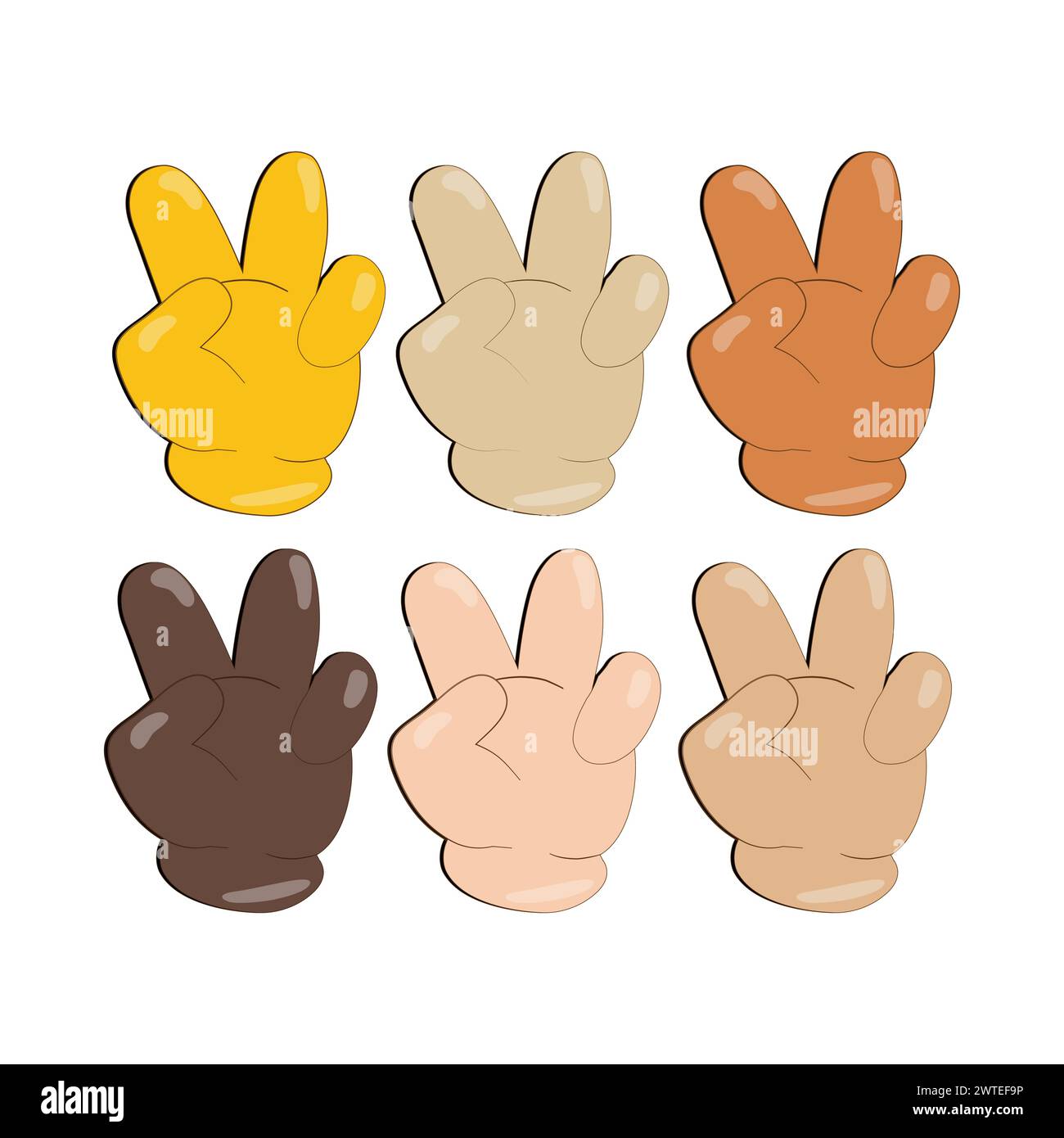 Hand with Fingers Splayed Gesture Icon. Raised hand emoji. Folded Hands ...