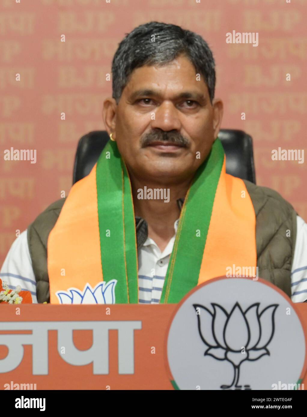 NEW DELHI, INDIA - MARCH 17: Rajendra Singh Bhandari, Congress MLA from ...