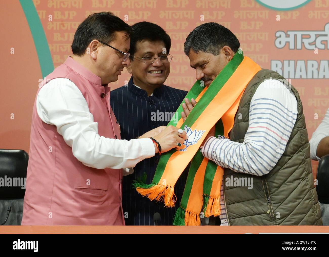 NEW DELHI, INDIA - MARCH 17: Rajendra Singh Bhandari, Congress MLA from ...